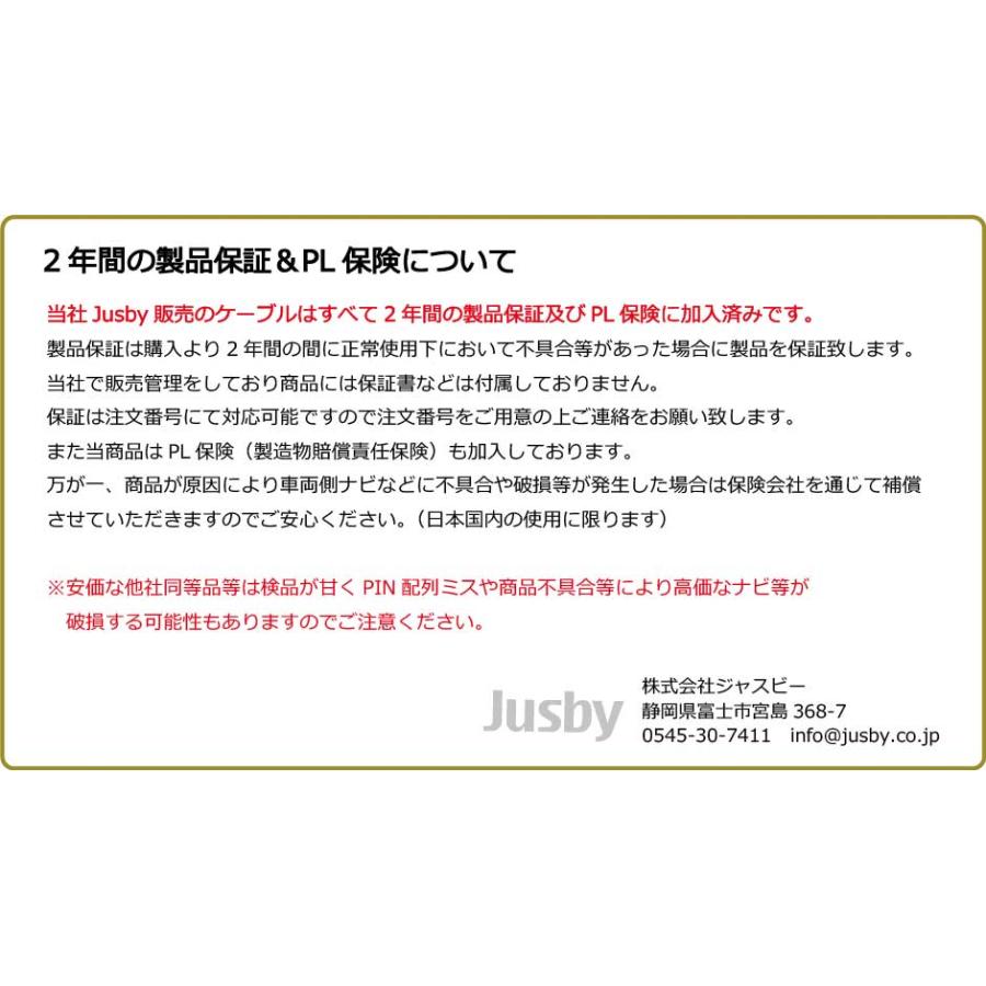 CA-LUB200D 互換USBケーブル(2年保証&PL保険) パナソニック/ストラーダ カーナビ用(Panasonic/Strada) CN-F1X10 F1D9 GD CN-HA02D ...