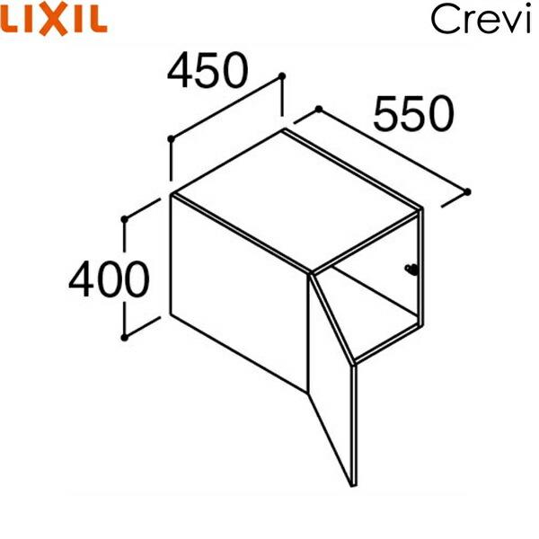 INAX RAU-456C/ミドルグレード リクシル LIXIL/INAX クレヴィ アッパーキャビネット 奥行560タイプ 間口450 : 住設ショッピング - 通販 - Yahoo!ショッピング