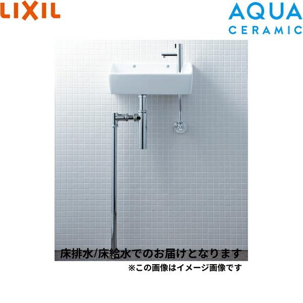 LIXIL YL-A35HQ/BW1 リクシル LIXIL/INAX 狭小手洗シリーズ手洗タイプ 角形 床給水/床排水(ボトルトラップ) アクアセラミック ピュアホワイト 送料無料 : 住設 ...