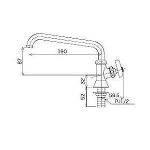 [5/18(日)枚数限定クーポンあり]K16ND KVK立形自在水栓 : 住設ショッピング - 通販 - Yahoo!ショッピング