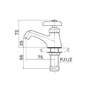 K5 KVK立水栓 : kvk-k5 : 住設ショッピング - 通販 - Yahoo!ショッピング