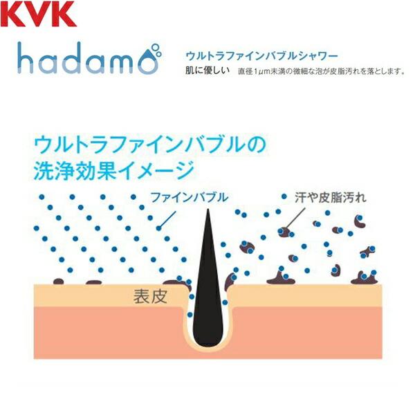 KVK KF800THF 浴室用サーモスタット式シャワー ファインバブル 一般地仕様 送料無料 : 住設ショッピング - 通販 - Yahoo!ショッピング
