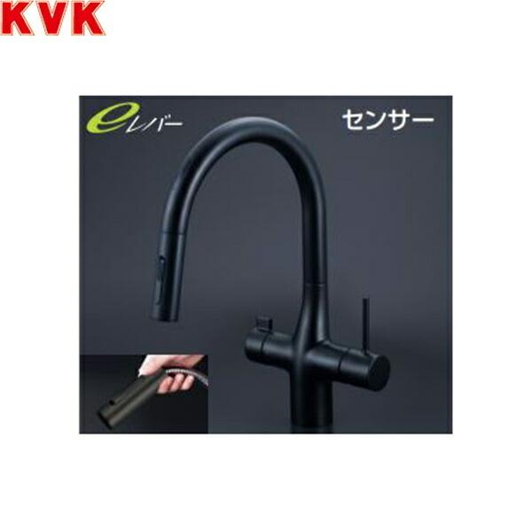 KVK KM6091DSCECM5 KVKビルトイン浄水器用シングルシャワー付混合栓 センサー付 電池タイプ 浄水カートリッジ付 マットブラック 送料無料 : 住設ショッピング - 通販 ...