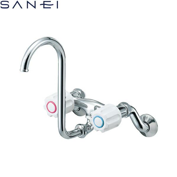 SANEI（水栓金具） K1310-W 三栄水栓 SANEI ツーバルブ混合栓 折込形 共用形 送料無料 : 住設ショッピング - 通販 - Yahoo!ショッピング