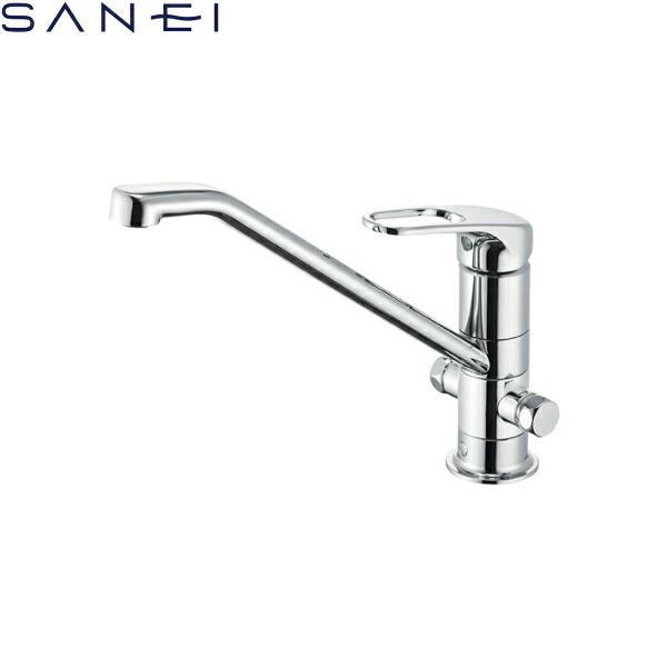 SANEI（水栓金具） K87112ETJV-13 三栄水栓 SANEI シングルワンホール分岐混合栓 一般地仕様 送料無料 : 住設ショッピング - 通販 - Yahoo!ショッピング