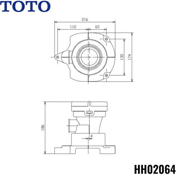 TOTO [5/4(日)枚数限定クーポンあり]HH02064 大便器用床排水ソケット 送料無料 : 住設ショッピング - 通販 - Yahoo!ショッピング