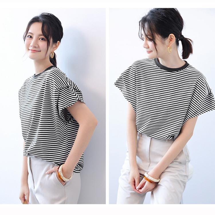 カットソー レディース 半袖 ボーダーTシャツ 夏 半袖Tシャツ カットソー レディース 半袖 ボーダーTシャツ 夏 半袖Tシャツ