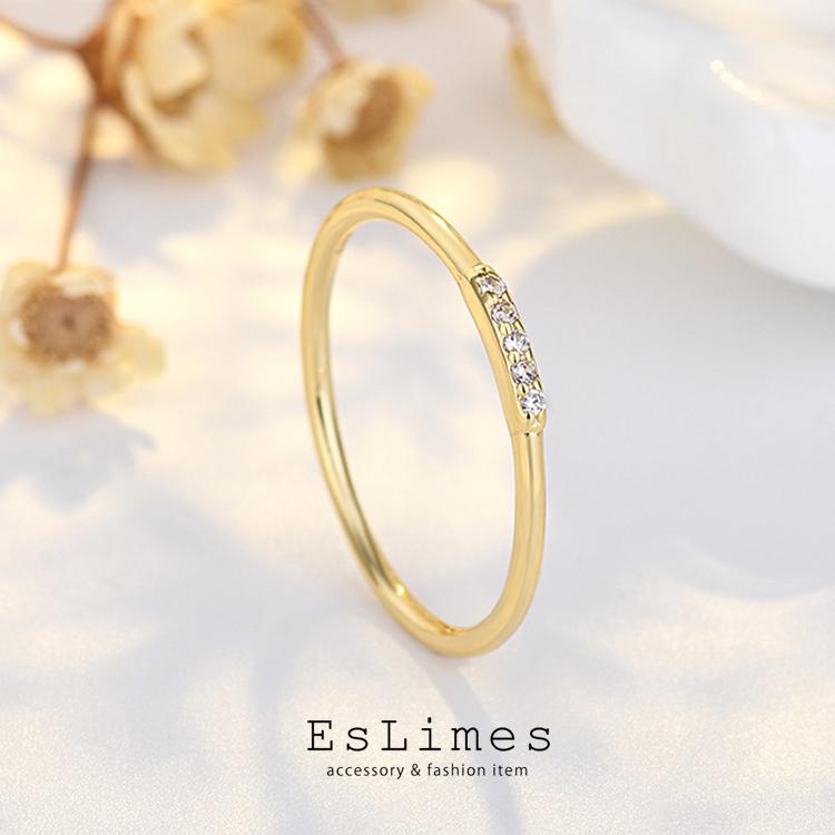 指輪 レディース リング カジュアル 普段使い シンプル ゴールド 個性 18kgp アクセサリー おしゃれ 女性 プレゼント : EsLimes - 通販 - Yahoo!ショッピング