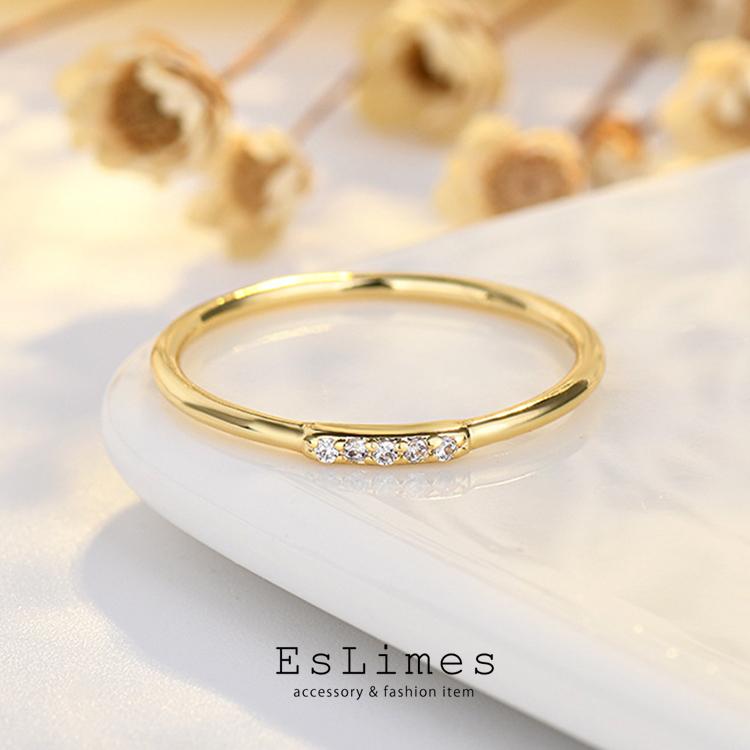 指輪 レディース リング カジュアル 普段使い シンプル ゴールド 個性 18kgp アクセサリー おしゃれ 女性 プレゼント : EsLimes - 通販 - Yahoo!ショッピング