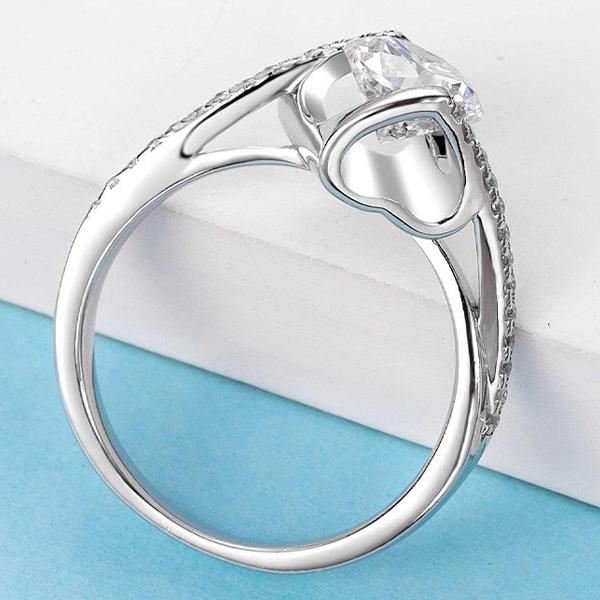 指輪 レディース 一粒ダイヤ 1カラット 大粒 1.0ct 贅沢 CZダイヤモンド オシャレ 18KGP 人気 激安 : EsLimes - 通販 - Yahoo!ショッピング