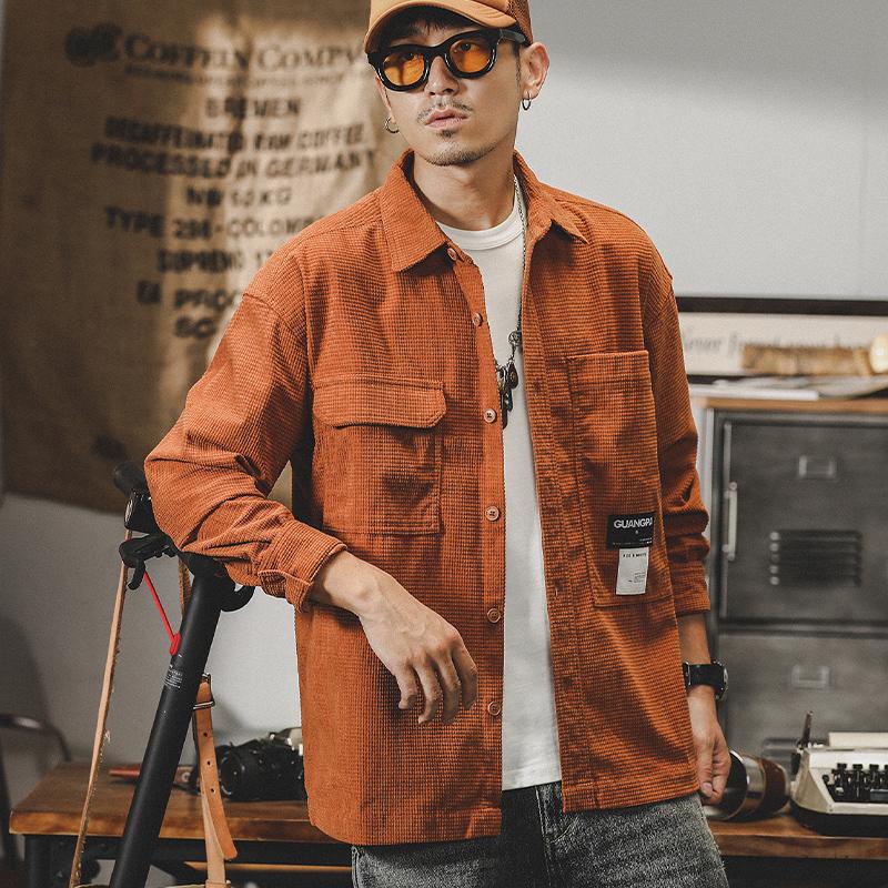 シャツ メンズ メンズシャツ メンズ 長袖シャツ カジュアルシャツ メンズ 秋服 ブラウス :ccsz161:JustMode - 通販 - Yahoo!ショッピング