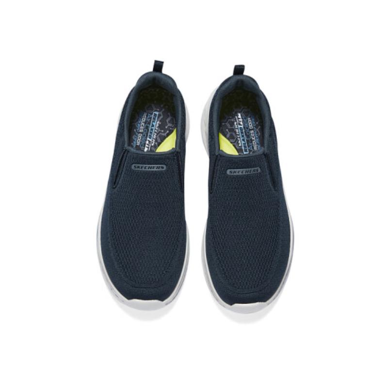 スケッチャーズ メンズ スリッポン goウォーク 厚底 新作 スニーカー goウォーク SKECHERS ウォーキング ハンズフリー 紐なし ...