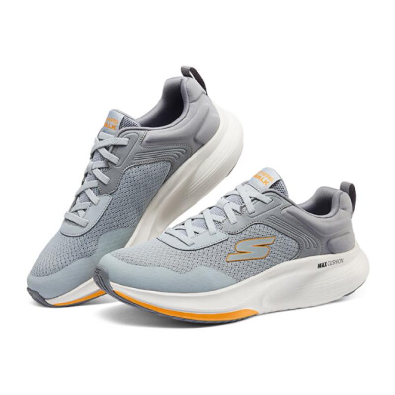 SKECHERS スケッチャーズ スニーカー メンズ 新作 ウォーキング ランニング シューズ ブラック 軽量 厚底 滑りにくい ゴーウォーク ...