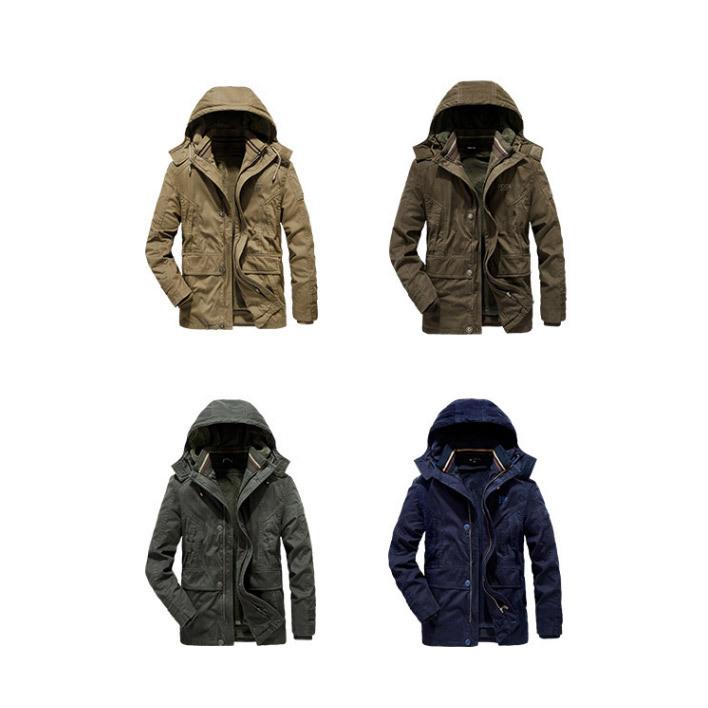 ミリタリージャケット メンズ 大きいサイズ 裏ボア 裏起毛 ミリタリー