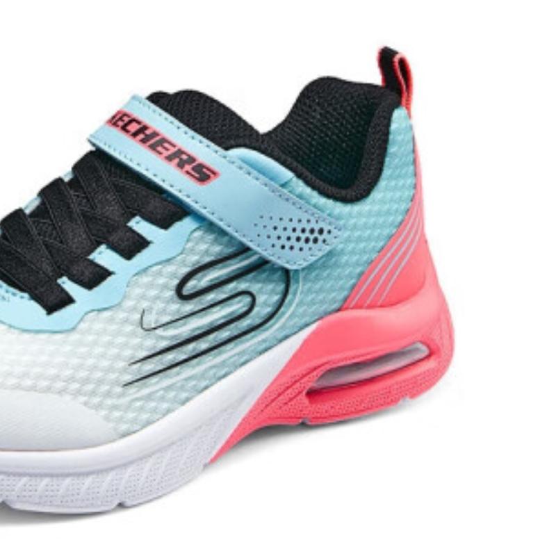 SKECHERS（スケッチャーズ） スリッポン 女の子 ガールズ ストラップ スニーカー ジュニア 子供 黒 白靴 20 21 ブラック ...