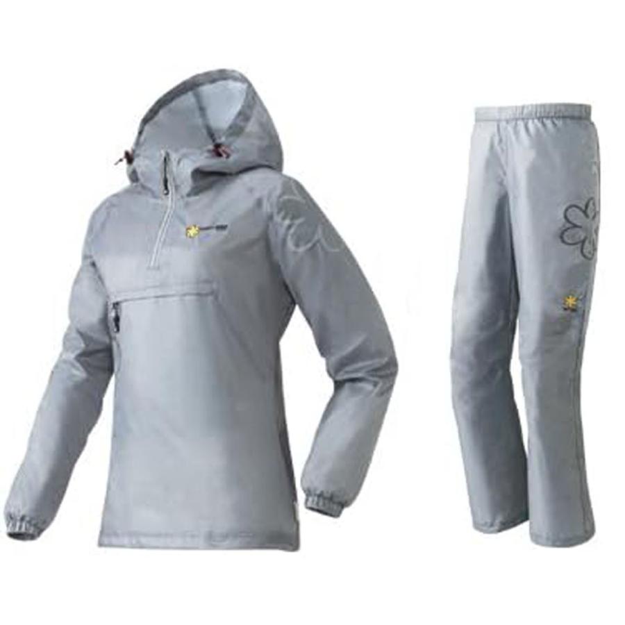 LOGOS [DAISY LIPNER] LOGOS（ロゴス） レディース コンパクトプルオーバー＆パンツ(ライトグレー, M) ウィンド上下セット 33830-33850 : ジャスト ...