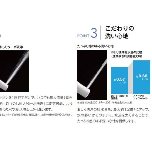 アメージュ BC-Z30H+DT-Z381H LIXILアメージュシャワーリトイレZR1グレード手洗付ピュアホワイト床排水芯120，200〜550mm 会社、個人事業主、店舗様限定。 : 住設 ...