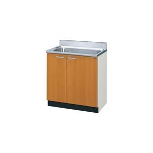 LIXIL LIXIL/INAX 流し台 GS(M/E)-S-75MNT W75×D55×H80cm ＊メーカー便にて発送致します。沖縄、北海道及び離島は、別途送料掛かります。 : 住設 ...