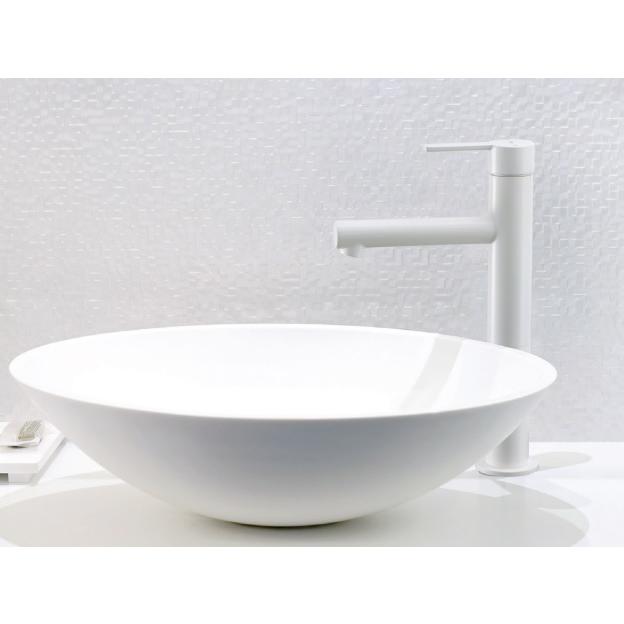 KVK 【MSL190DEM4】KVK洗面用シングル混合栓 マットホワイトカラー＊寒冷地共用 メーカー直送にてお届け。北海道、沖縄及び離島は、別途送料掛かります。JK : 住設オンデマンド ...