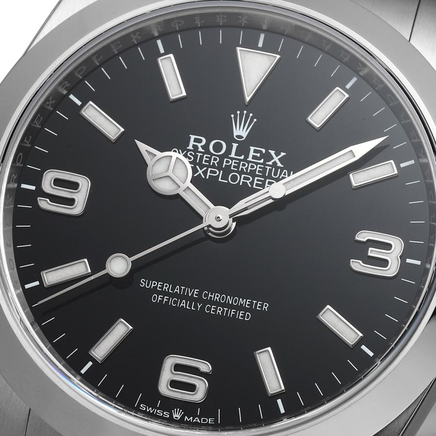 ロレックス エクスプローラー40 腕時計 ROLEX 224270 ブラック : ハタ貴金属 - 通販 - Yahoo!ショッピング