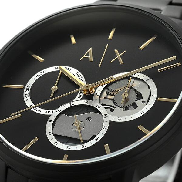 ARMANI EXCHANGE アルマーニエクスチェンジ ケイド 腕時計 AX2748 ブラック 新品電池で安心出荷 : ハタ貴金属 - 通販 ...