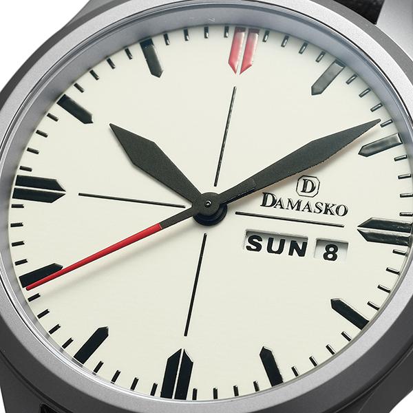 DAMASKO（ダマスコ） クラシックスリーハンド 腕時計 DAMASKO DA35 L ホワイト 白 : ハタ貴金属 - 通販 ...