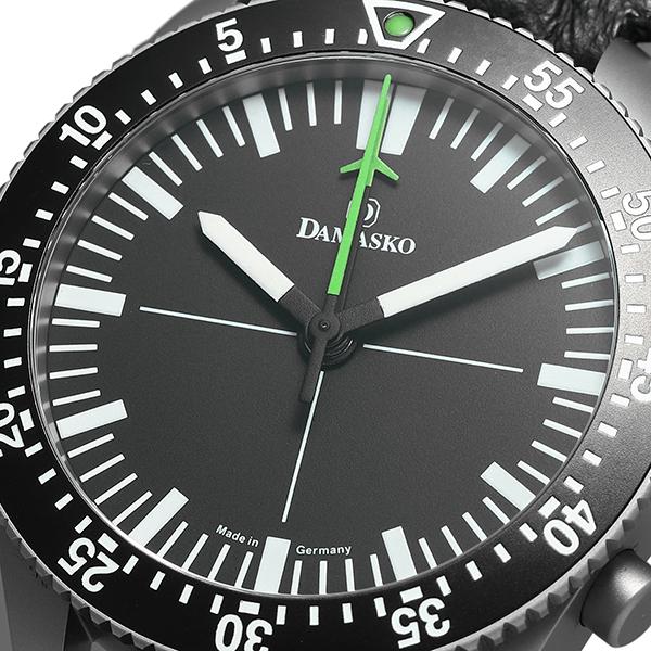 DAMASKO（ダマスコ） ストップミニット 腕時計 DAMASKO DC80 GR L ブラック 黒 : ハタ貴金属 - 通販 ...