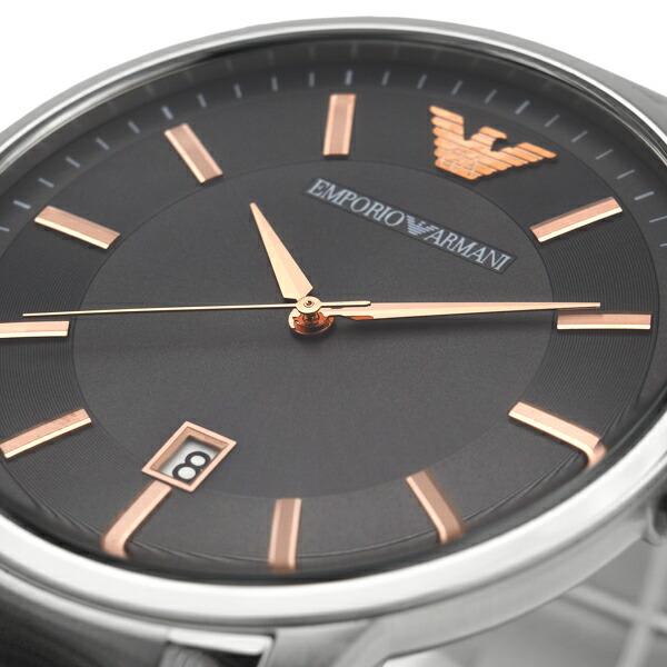 EMPORIO ARMANI エンポリオアルマーニ レナート 腕時計 AR11179 グレー 新品電池で安心出荷 : ハタ貴金属 - 通販 ...