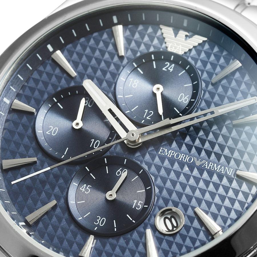EMPORIO ARMANI エンポリオアルマーニ パオロ 腕時計 AR11528 ブルー 新品電池で安心出荷 : ハタ貴金属 - 通販 - Yahoo!ショッピング