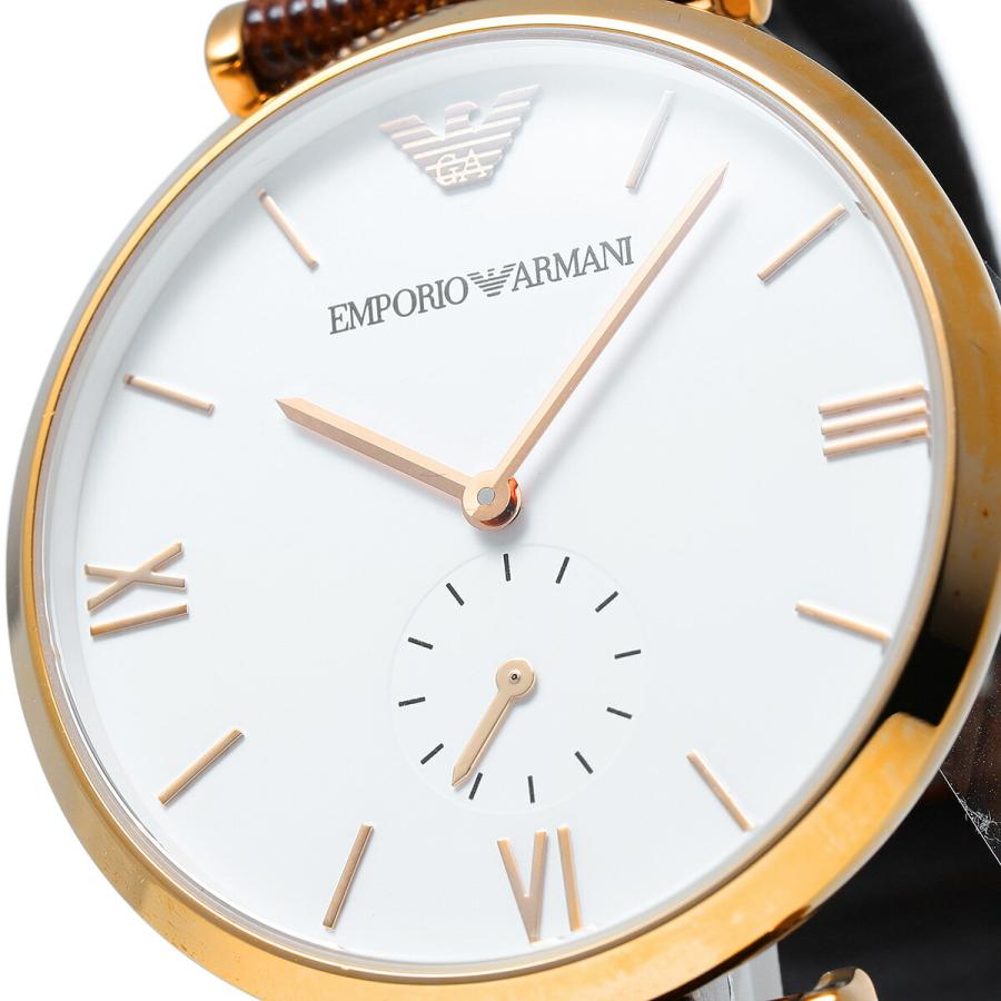 EMPORIO ARMANI エンポリオアルマーニ ジャンニ 腕時計 AR9042 ホワイト 新品電池で安心出荷 : ハタ貴金属 - 通販 ...