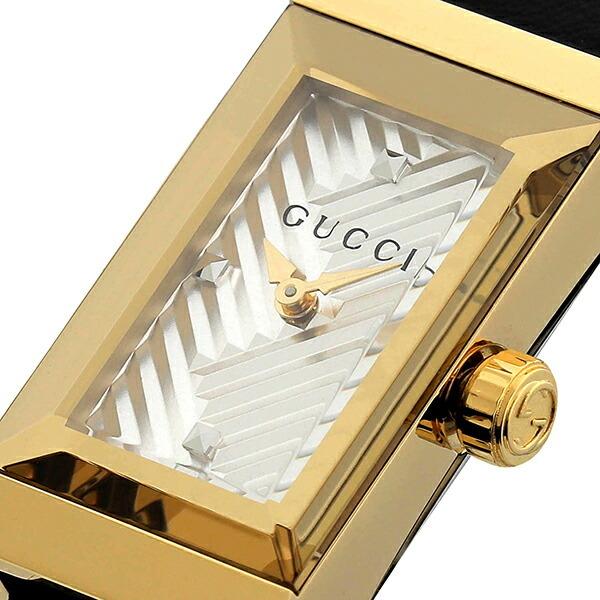 GUCCI グッチ Gフレーム 腕時計 YA147506 シルバー 銀 新品電池で安心出荷 : ハタ貴金属 - 通販 - Yahoo!ショッピング