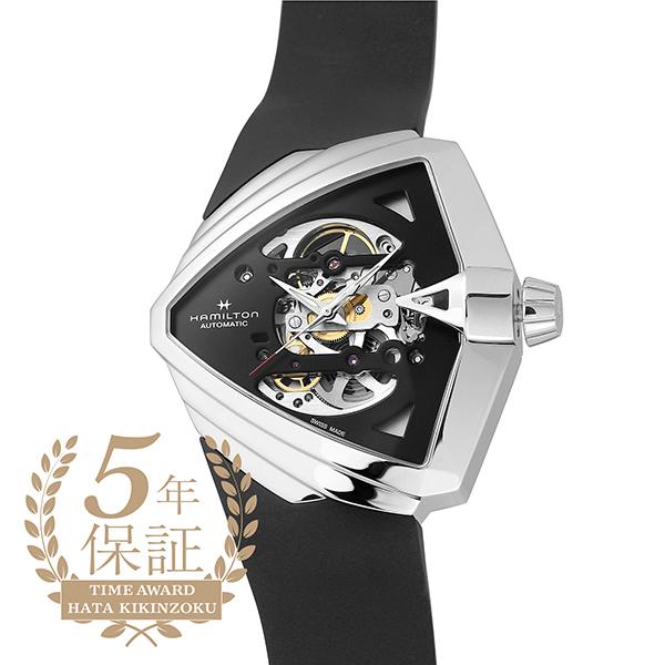 HAMILTON（ハミルトン） ベンチュラ XXL スケルトン オート 腕時計 HAMILTON H24625330 ブラック 黒 : ハタ貴 ...