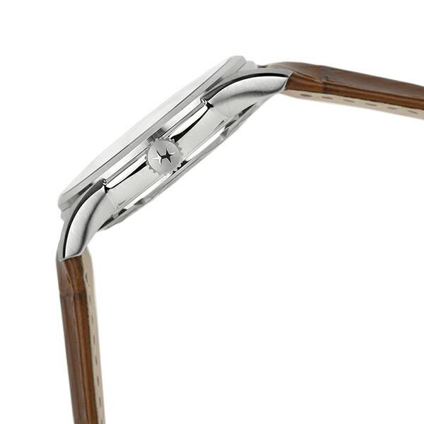 HAMILTON（ハミルトン） ジャズマスター ジェントクォーツ 腕時計 HAMILTON H32451581 グレー 新品電池で安心出荷 ...