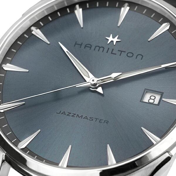 HAMILTON ハミルトン ジャズマスター ジェントクォーツ 腕時計 H32451742 ブルー 新品電池で安心出荷 : ハタ貴金属 ...