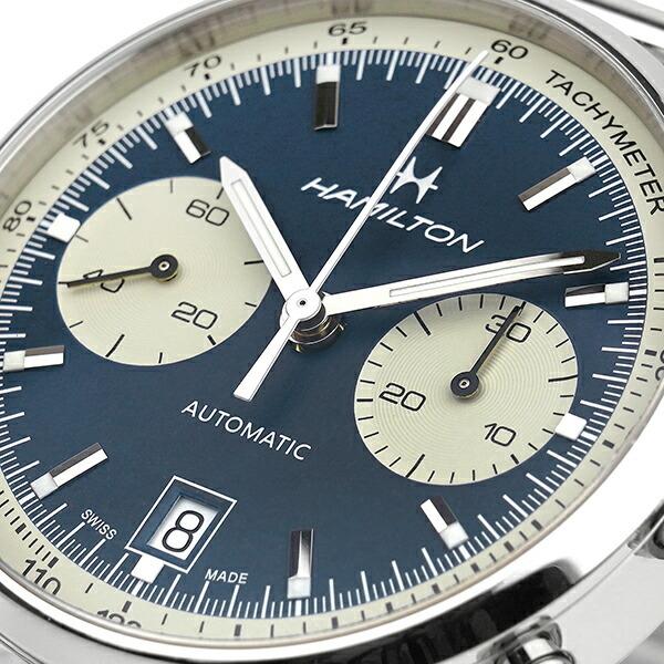 HAMILTON ハミルトン アメリカンクラシック イントラマティック オート クロノ 腕時計 H38416141 ブルー 青 : ハタ貴金属 ...