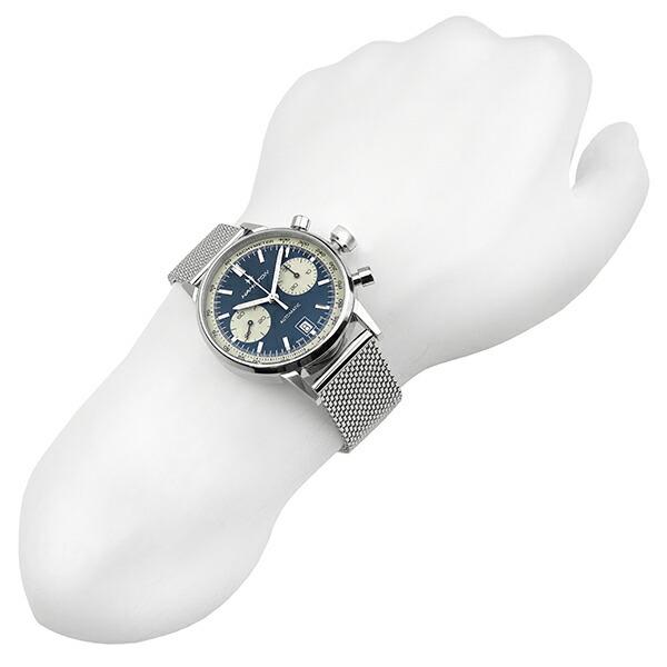 HAMILTON ハミルトン アメリカンクラシック イントラマティック オート クロノ 腕時計 H38416141 ブルー 青 : ハタ貴金属 ...