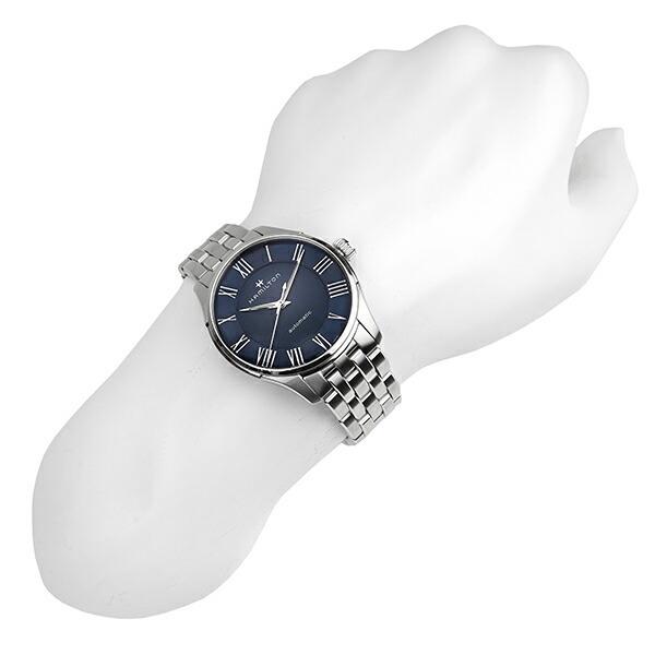 HAMILTON（ハミルトン） ジャズマスター オート 腕時計 HAMILTON H42535140 ブルー 青 : ハタ貴金属 - 通販 ...