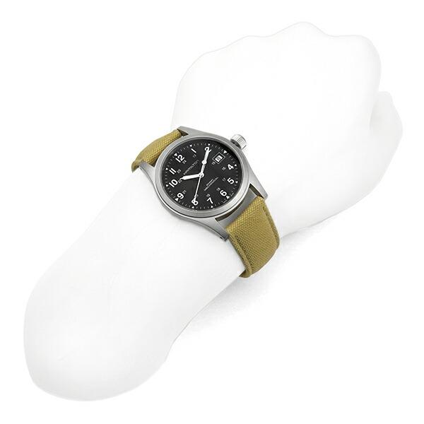 HAMILTON（ハミルトン） カーキフィールド メカニカル 腕時計 HAMILTON H69439933 ブラック : ハタ貴金属 - 通販 ...