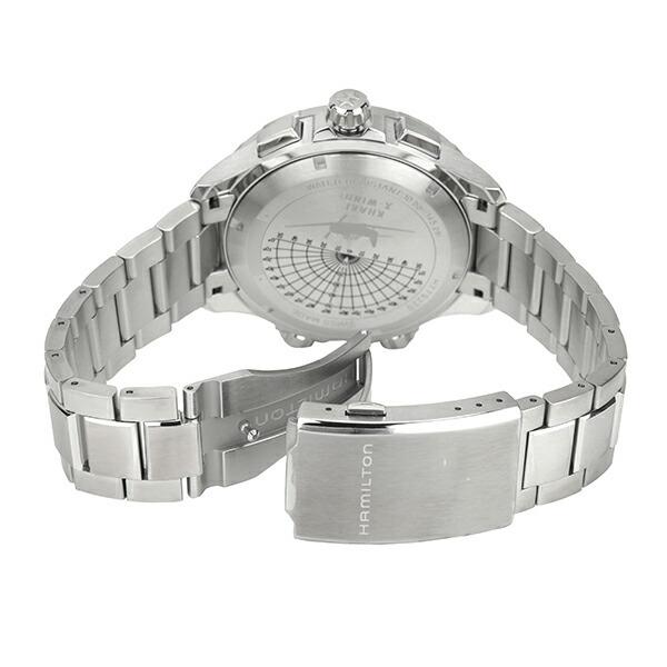 HAMILTON（ハミルトン） カーキ アビエーション X-ウィンドGMT 腕時計 HAMILTON H77922141 ブルー 青 新品電池 ...