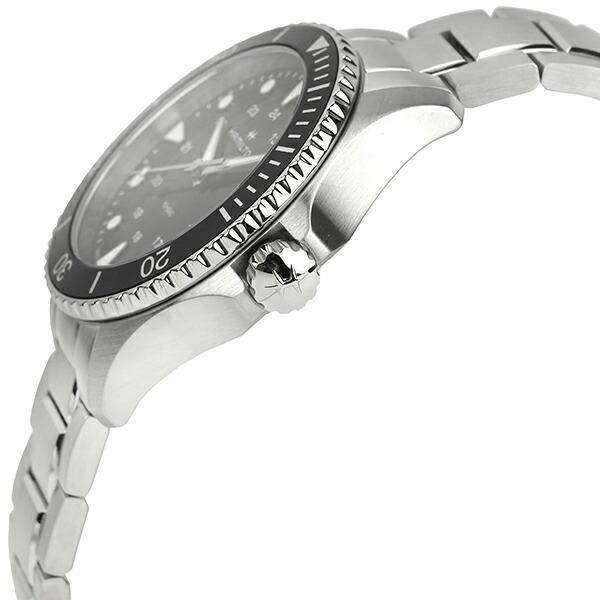 HAMILTON ハミルトン カーキネイビー スキューバ 腕時計 H82201131 ブラック 黒 新品電池で安心出荷 : ハタ貴金属 ...
