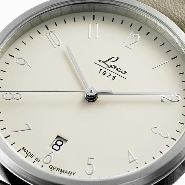 Laco（ラコ） クラシック コトブス38 腕時計 Laco 862063 CLASSIC Cottbus38 グレー : ハタ貴金属 ...