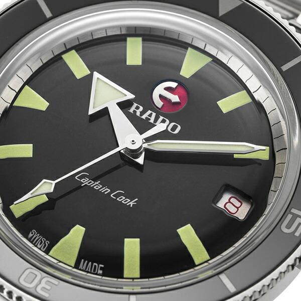 RADO ラドー キャプテン クック 腕時計 R32500153 ブラック 黒 : ハタ貴金属 - 通販 - Yahoo!ショッピング