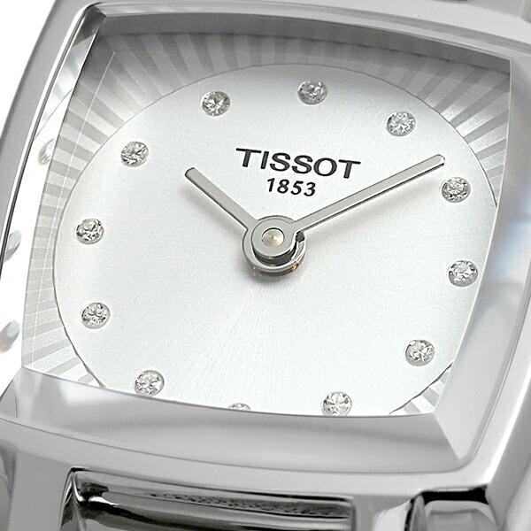 TISSOT ティソ ラブリー スクエア 腕時計 T058.109.11.036.00 シルバー 銀 新品電池で安心出荷 : ハタ貴金属 - 通販 - Yahoo!ショッピング