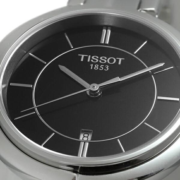 TISSOT ティソ フラミンゴ 腕時計 T094.210.11.051.00 ブラック 黒 新品電池で安心出荷 : ハタ貴金属 - 通販 - Yahoo!ショッピング