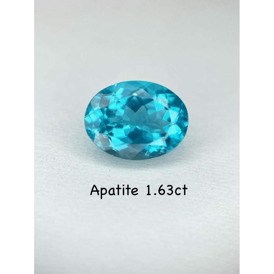 アパタイト 1.63ct ルース【−】 : SecretBase河原宝飾 - 通販 - Yahoo!ショッピング