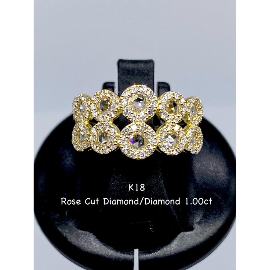 ローズカットダイヤモンド / ダイヤモンド 計1.00ct K18 リング【リフレッシュメント(新品仕上げ・補修・洗浄等済)】【CHR01875】 : SecretBase河原宝飾 - 通販 ...
