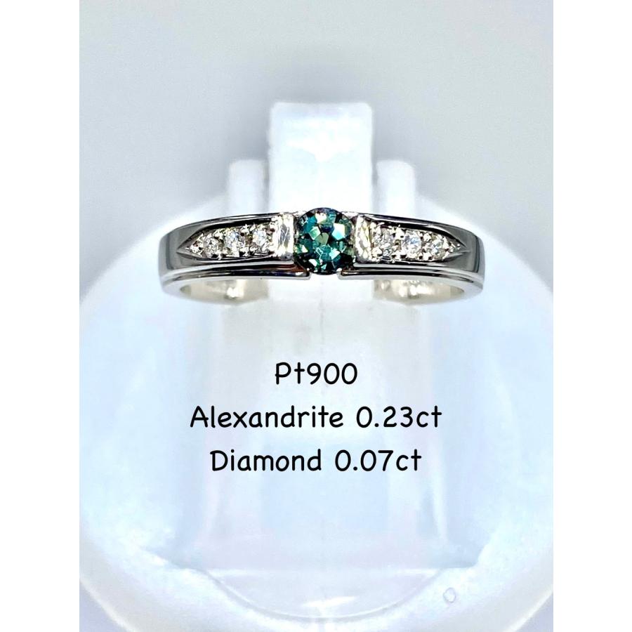 アレキサンドライト 0.23ct / ダイヤモンド 計0.07ct Pt900 リング【CHR01906】 : 94481163 : SecretBase河原宝飾 - 通販 - Yahoo ...