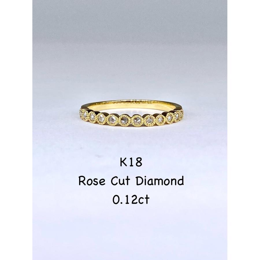 【新品】ローズカットダイヤモンド 0.12ct K18 リング【CHR01927】 : SecretBase河原宝飾 - 通販 - Yahoo!ショッピング