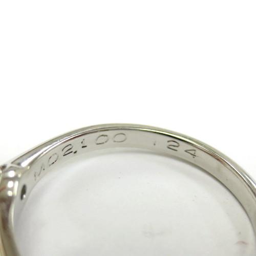 TIFFANY&Co. Tiffany＆Co ティファニー Pt950 ダイヤ0.24ct ソリティアリング : SecretBase河原宝飾 - 通販 - Yahoo!ショッピング