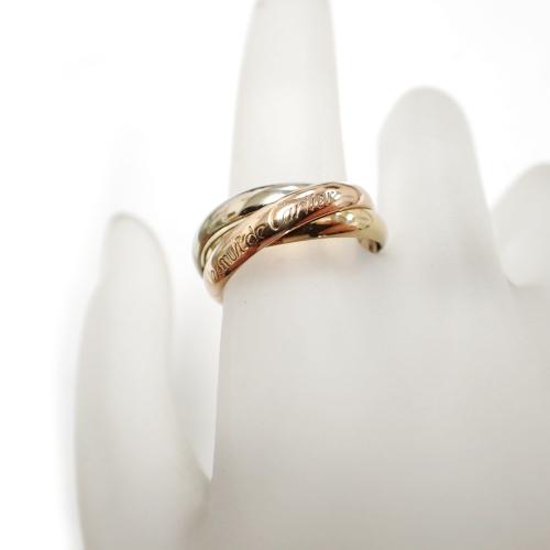 TRINITY（Cartier） カルティエ Cartier 750 K18 YG WG PG 7.6g 52号 トリニティ リング : SecretBase河原宝飾 - 通販 - Yahoo ...